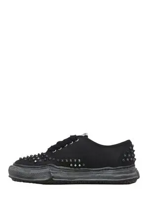 Mihara Yasuhiro Baker Og Studded Sneakers - Black