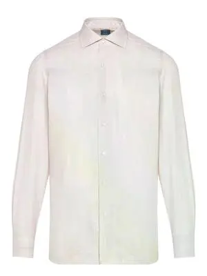 FINAMORE 1925 Striped Shirt - Neutrals