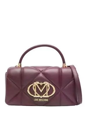 Moschino Quilted Tote Bag - Red