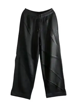 ALEXANDER WANG Creased Wide-Leg Trousers