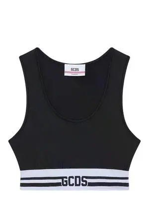 Gcds Logo-embellished Tank Top - Black