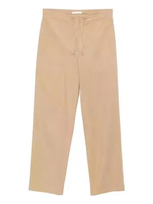 THE ROW Mende Drawstring-waist Trousers - Neutrals