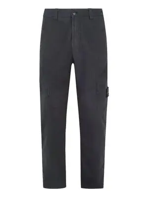 Stone Island Button-fastening Trousers - Blue