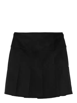 Our Legacy Pleated Mini Skirt - Black