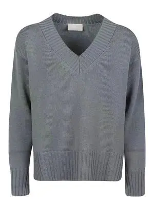 DRUMOHR V-neck Sweater - Grey