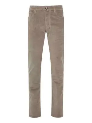 Jacob Cohen Bard Corduroy Trousers - Neutrals