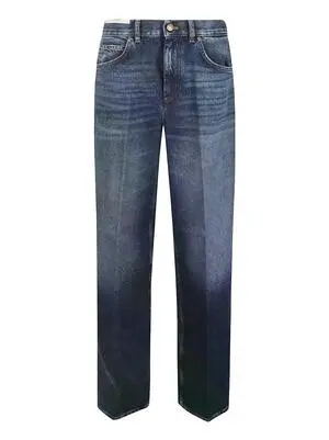 PT TORINO Faded Denim Jeans - Blue