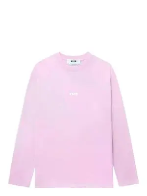 MSGM Long-sleeved T-shirt - Pink