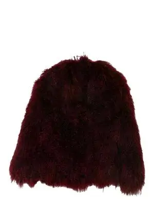 NOUR HAMMOUR Faux-Fur Jacket
