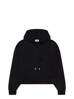 Gcds Embroidery-logo Hoodie - Black