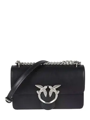 Pinko Mini Love Shoulder Bag - Black