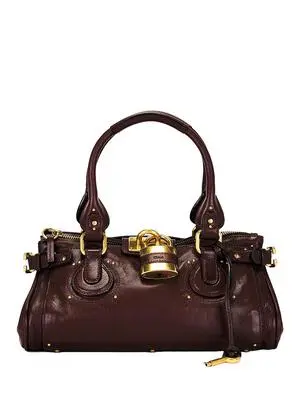 Chloé Paddington Tote Bag Crafty Brown