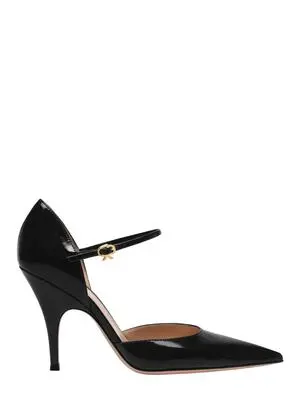 GIANVITO ROSSI Sofia D'orsay Pumps - Black - Glossy Nappa