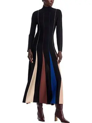 MISOOK Fit And Flare Maxi Dress