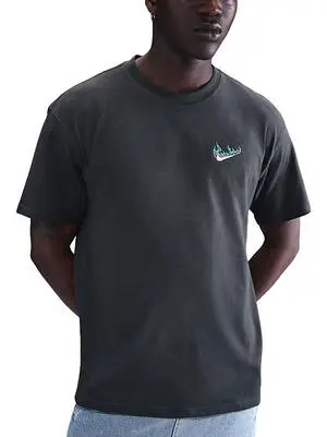 Nike M90 Short Sleeve Graphic Tee - Anthracite