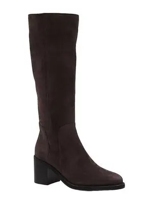 Aquatalia Jasmina Tall Boots - Espresso Suede