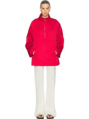EAVES Silje Half Zip Parka - Urban Red