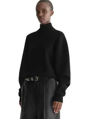 A.L.C. Jaxon Turtleneck Sweater - Black