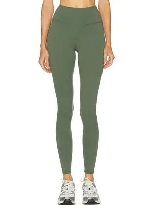 Varley Always 28 High Rise Legging In Dark Green - Thyme