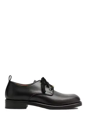 Valentino Garavani Vlogo Plaque Derbies - Black