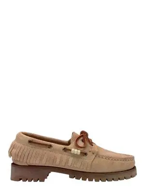SEBAGO Fringed Tie Loafers - Neutrals