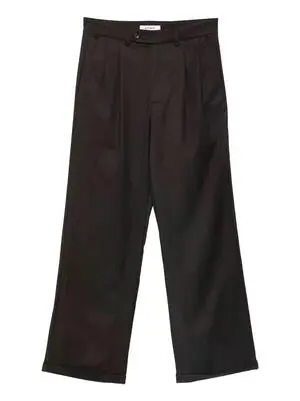 Gimaguas Pleated Tailored Trousers - Brown