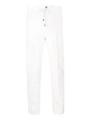Peserico Drawstring Trousers - White