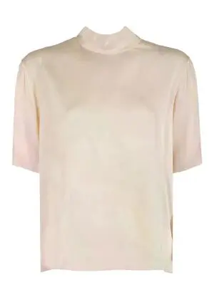 FORTE_FORTE Short-sleeve Blouse - Neutrals