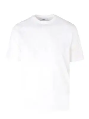 LARDINI Crew Neck T-shirt - White
