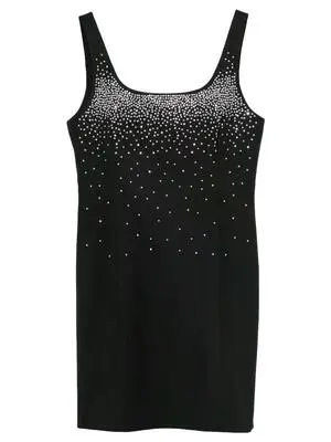 Marella Cambio Embellished Mini Dress - Black