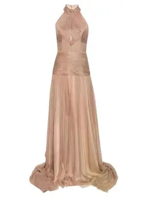 M.MARQUISE Irena Maxi Dress - Neutrals