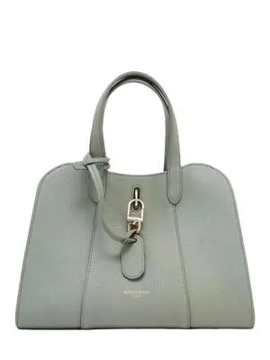 Giorgio Armani Leather Tote - Green