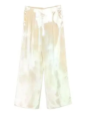 ALBERTA FERRETTI Pleated Straight Trousers