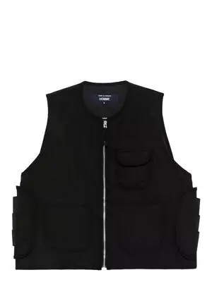 Comme Des Garçons Quilted Gilet - Black