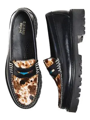 G.H.BASS Whitney Superlug Loafers - Cow