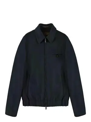 Montedoro Primo Zip-up Bomber Jacket - Blue
