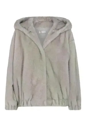 Antonelli Firenze Hooded Coat - Grey