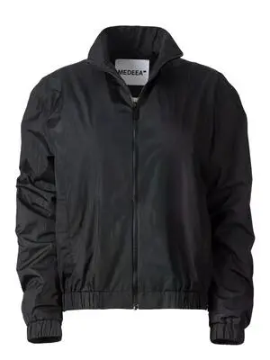 MEDEEA Zip-up Lightweight Jacket - Black