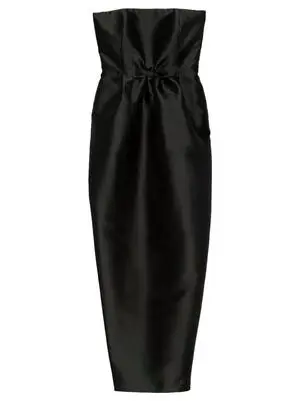 Bernadette Lenette Strapless Dress - Black