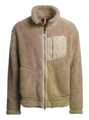 PARAJUMPERS Fleece Zip-up Jacket - Neutrals