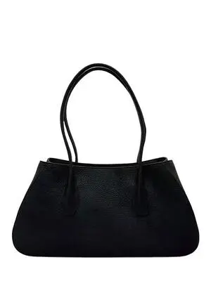 THE ROW Alger Shoulder Bag - Black