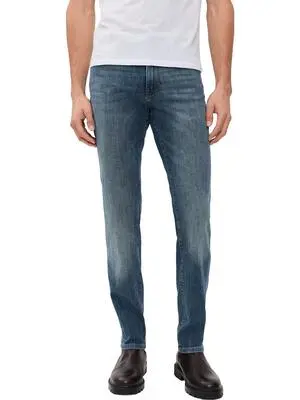 Warp + Weft Slim Fit Jeans - Tortoise