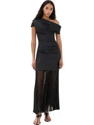 Simkhai Ammalie Combo Maxi Dress - Black