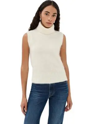 VERONICA BEARD Mazzy Brushed Cashmere Vest