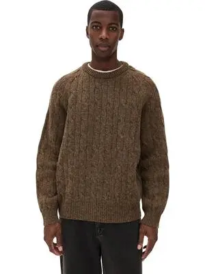 HOWLIN' Cable Guy Wool Sweater