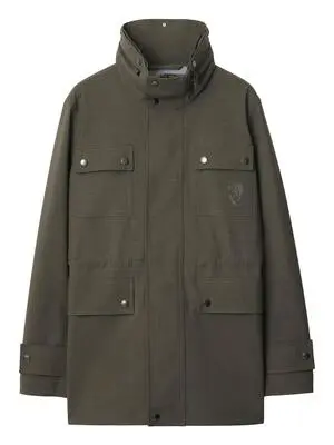 Burberry Stretch-wool Field Jacket - Green
