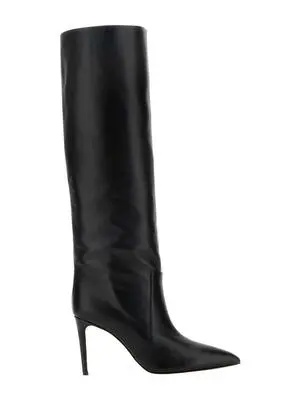 Paris Texas Leather Boots - Black