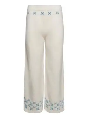 Calle Del Mar Winter Fair Isle Pant - Natural