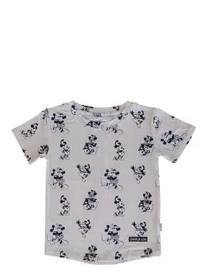 CHARLIE LOU BABY® Steamboat Willie T-shirt - Beige