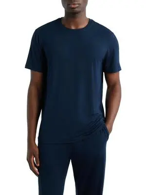 Daniel Buchler Crewneck Pajama T-shirt Midnight
